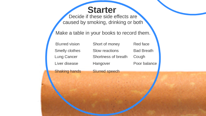 Smoking and drinking by David Gabb on Prezi