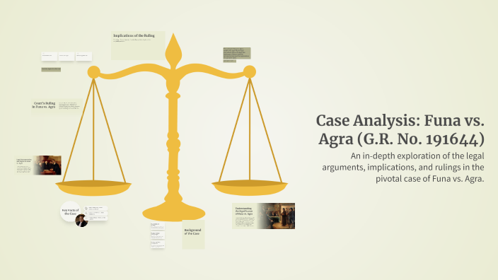 Case Analysis: Funa vs. Agra (G.R. No. 191644) by Erica Bonagua on Prezi