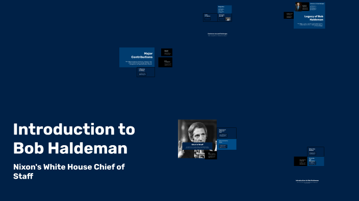 Introduction to Bob Haldeman by Steve Han on Prezi