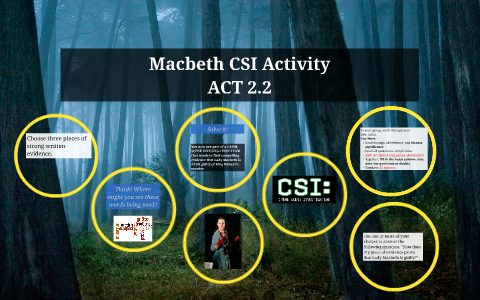 Macbeth CSI ACTIVITY by Sacia Listenbee on Prezi
