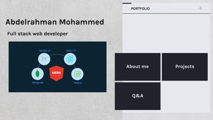 portfolio by Abdelrahman MOHAMMED on Prezi