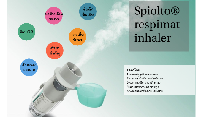 Spiolto® respimat inhaler by jasmin lambensa on Prezi