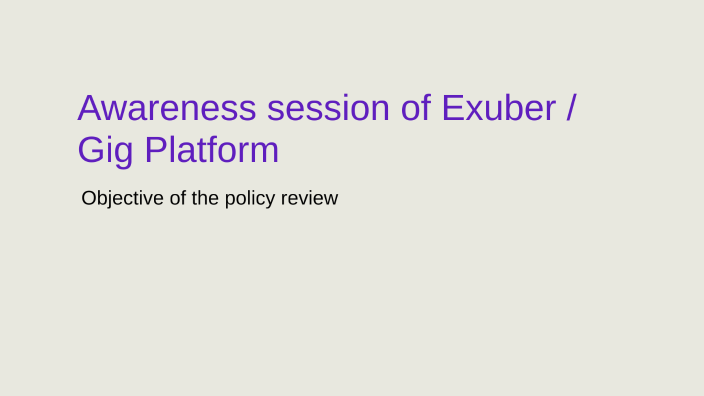 Exuber by Deepa R on Prezi