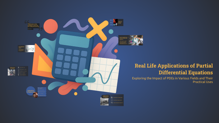 Real Life Applications of Partial Differential Equations by Heta Suthar ...