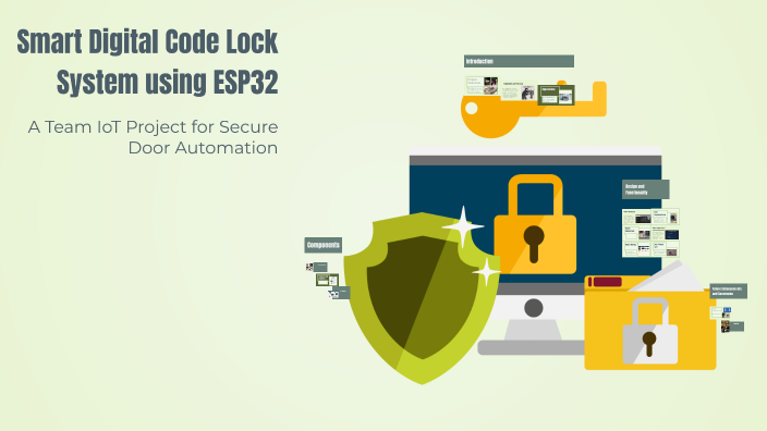 Smart Digital Code Lock System using ESP32 by Naveen S babu on Prezi