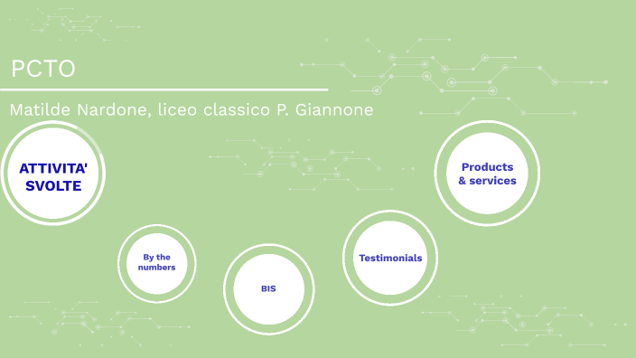 PPT PCTO by Matilde Nardone on Prezi