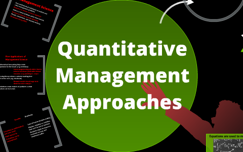 Quantitative: Management Science & Quantitative Analysis. by Nik Van ...