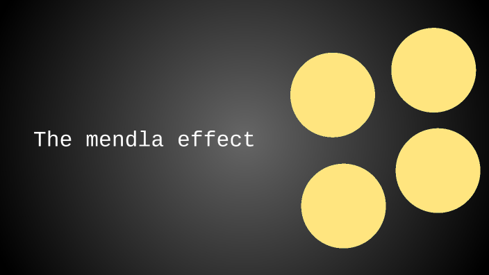 The mendla effect by Jayden Lupian on Prezi