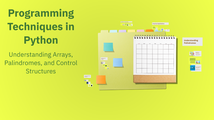 Programming Techniques in Python by DEEPTANSHU KUMAR SINGH on Prezi
