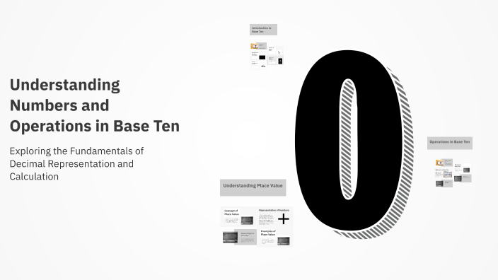 Understanding Numbers and Operations in Base Ten by Marilu Aguirre on Prezi