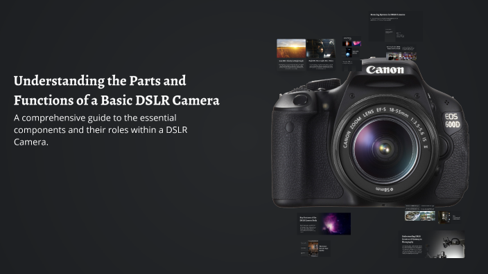 Understanding the Parts and Functions of a Basic DSLR Camera by Vince Neil Capilitan on Prezi