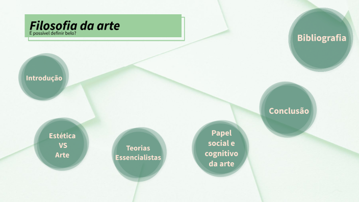 Filosofia da arte- É possível definir belo? by Telma Silva on Prezi