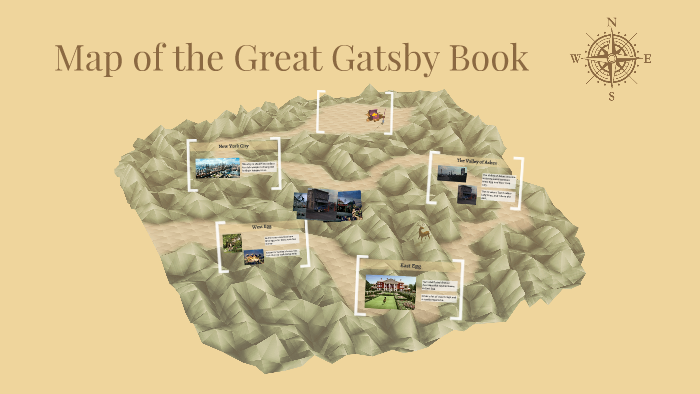 Map of the Great Gatsby Book by Julia Cochran on Prezi