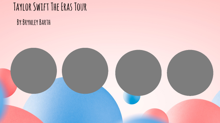 Taylor Swift The Eras Tour by Brynley Barth on Prezi