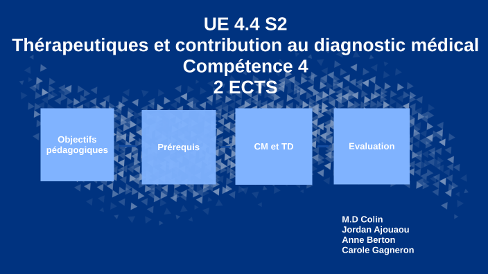 PRESENTATION UE 4.4 S2 by marie-dominique colin on Prezi