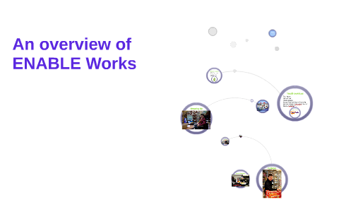 An overview of ENABLE Works by Jamie Rutherford