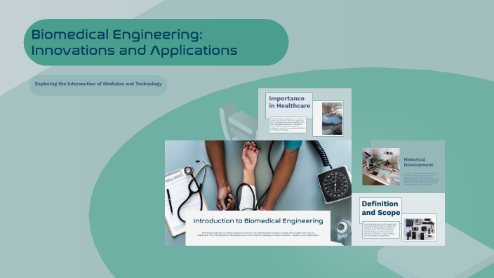 Biomedical Engineering: Innovations and Applications by Sahar Hamdanص ...