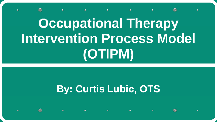 Occupational Therapy Intervention Process Model (OTIPM) by on Prezi
