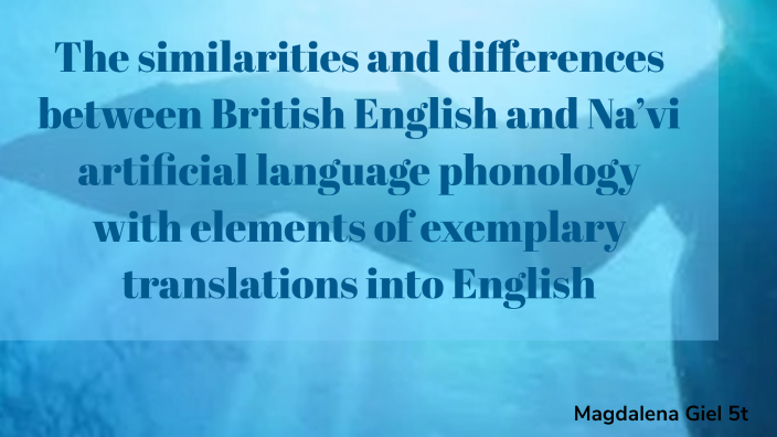 Na'vi language by Magdalena Giel on Prezi