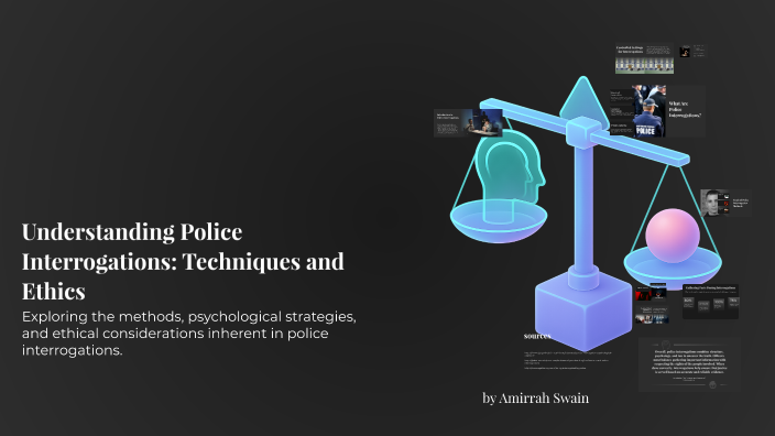 Understanding Police Interrogations: Techniques and Ethics by Amirrah ...