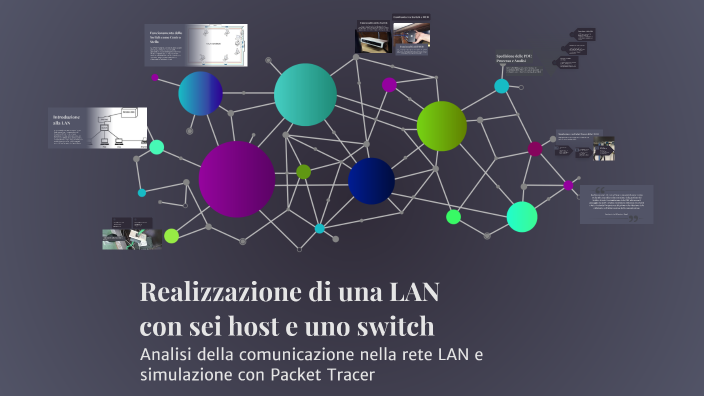 Realizzazione di una LAN con sei host e uno switch by luca minelli on Prezi