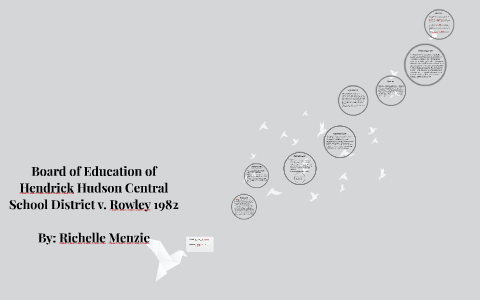 Board of Education of Hendrick Hudson Central School District v. Rowley ...