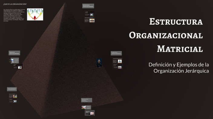 Estructura Organizacional Matricial by daniel juarez on Prezi