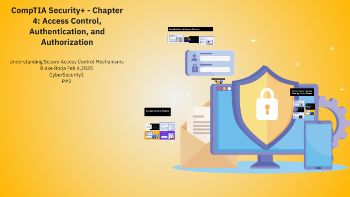 CompTIA Security+ - Chapter 4: Access Control, Authentication, and Authorization by Blake Borja ...