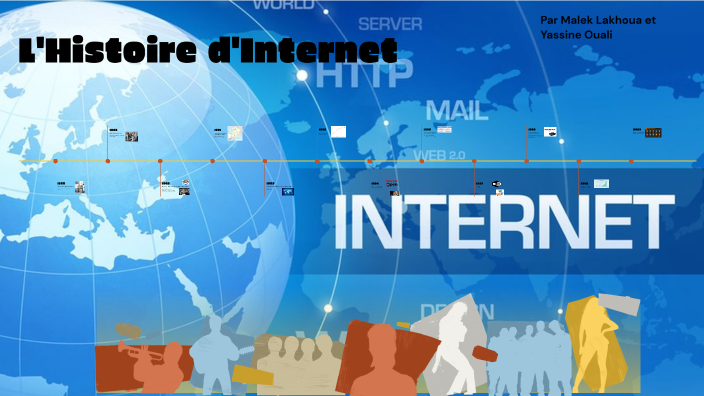 L'Histoire d'Internet by Groupe77sde9 Groupe77sde9 on Prezi