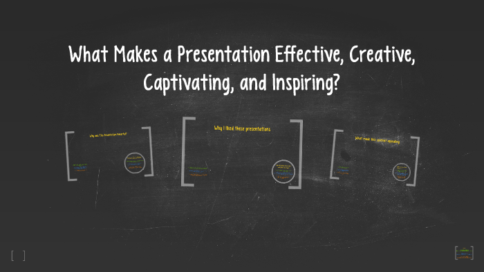 What makes a presentation effective, creative ,captivating, by Storm ...