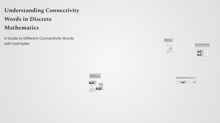 Understanding Connectivity Words in Discrete Mathematics by khushi ...