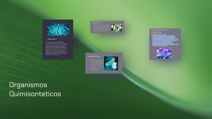 Organismos Quimiosinteticos by Armando Quintana on Prezi