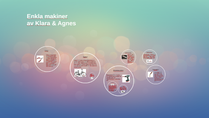 enkla makiner by Klara Disbo on Prezi