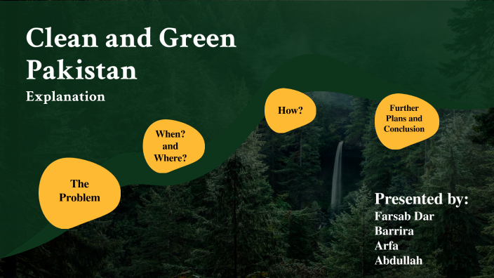 Clean Pakistan, Green Pakistan by Farsab Dar on Prezi