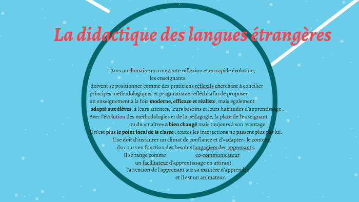 initiation a la didactique du FLE - 1 by nashwa ELDAKAK on Prezi