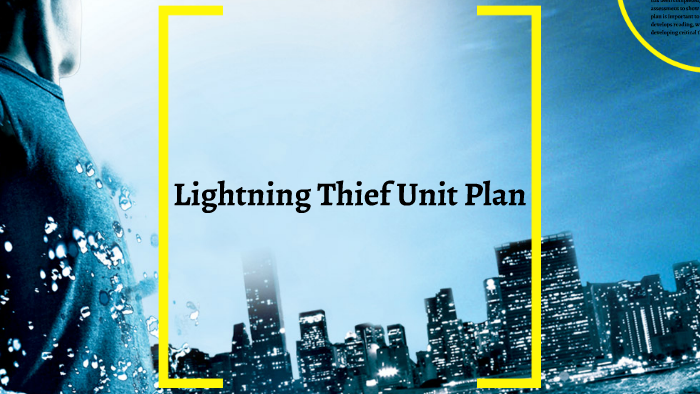Lightning Thief Unit Plan by Cheyenne Jennins on Prezi