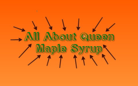 All about Queen Maple Syrup by Isabel Mulligan on Prezi