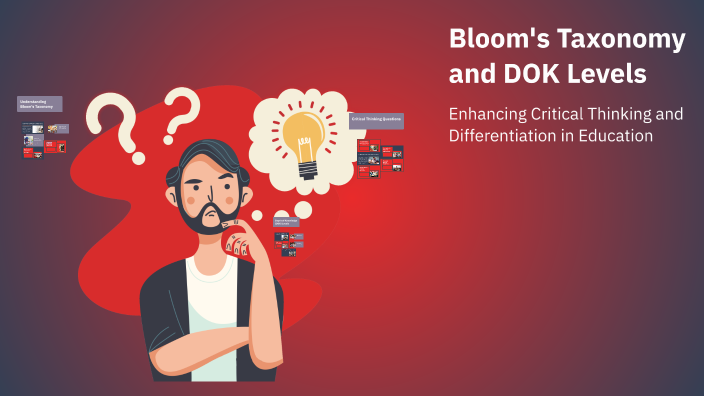 Bloom's Taxonomy and DOK Levels by Zena Mazloum on Prezi