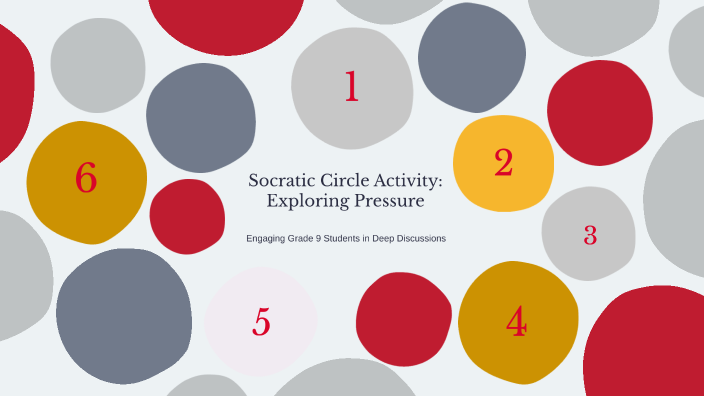 Socratic Circle Activity: Exploring Pressure by tia Singh on Prezi