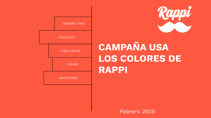 CAMPAÑA USA LOS COLORES DE RAPPI FEB 2020 by Maria Alejandra Vayas ...