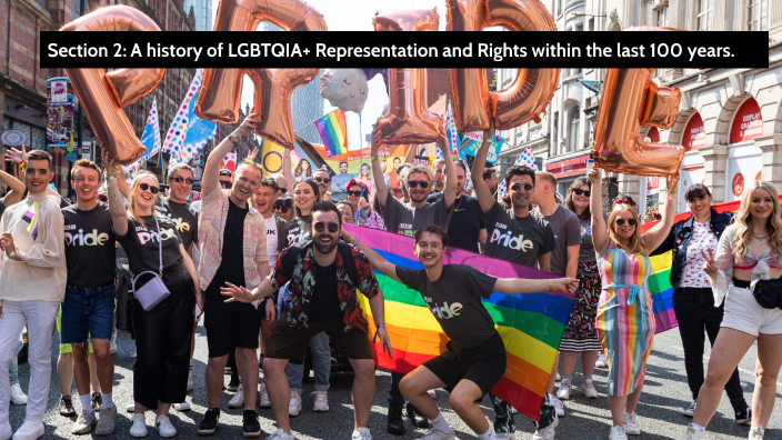 Section 2: A history of LGBTQIA+ Representation and Rights within the ...