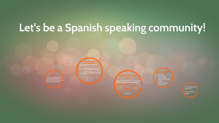 Spanish Speaking Community by Kathryn Powell on Prezi