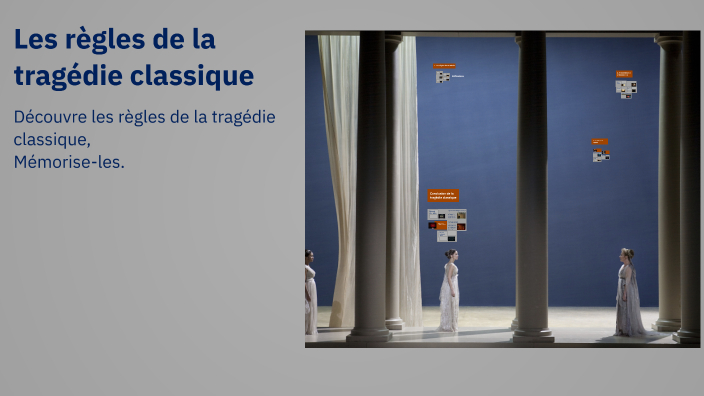 2. Les règles de la tragédie classique by Mylène Passetti on Prezi
