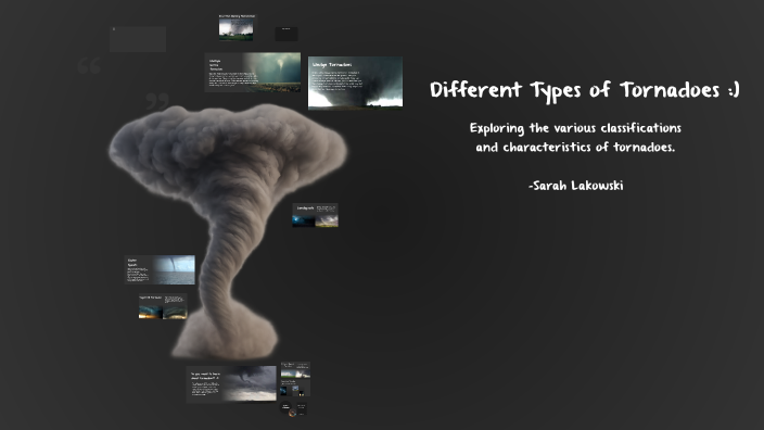 Understanding Different Types of Tornadoes by Sarah Lakowski on Prezi