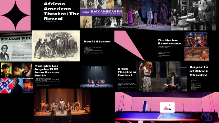 African American Theatre | The Reveal by Amela Johnson on Prezi