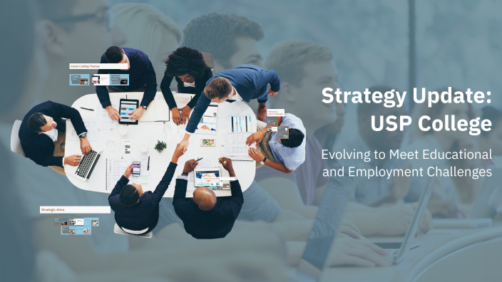 Strategy Update: USP College by Dan Pearson on Prezi