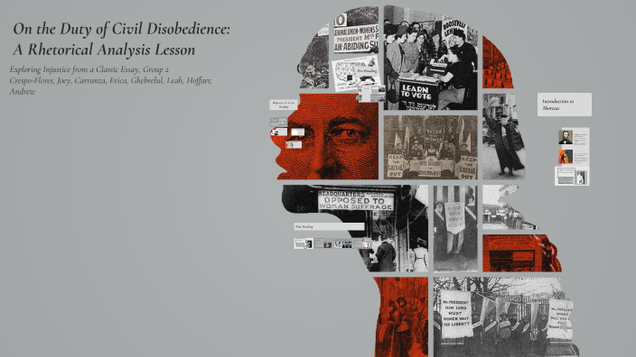 On the Duty of Civil Disobedience: A Rhetorical Analysis by Erica ...
