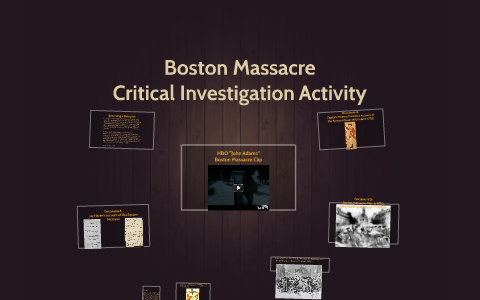 Boston Massacre by Lauren Dean on Prezi