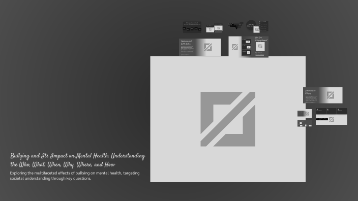 Bullying and Its Impact on Mental Health: Understanding the Who, What ...