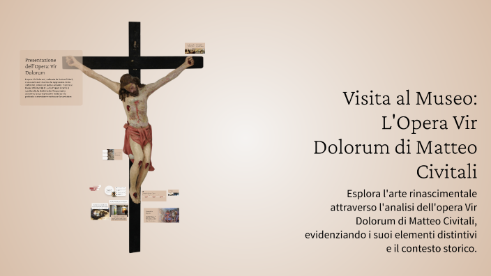 Visita al Museo: L'Opera Vir Dolorum di Matteo Civitali by LUISA ...